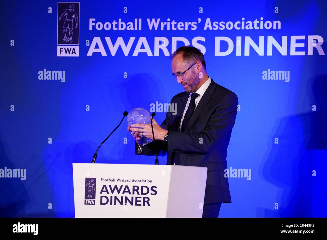 Rob Draper of The Mail on Sunday with the European Football Writer of ...