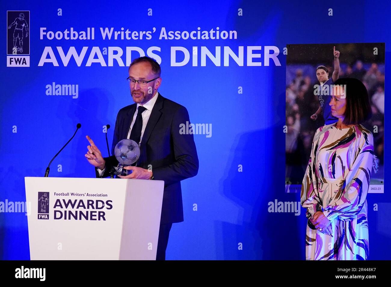 Kaat Vanderheyde (right) managing director of Brand and Sponsorship at ...