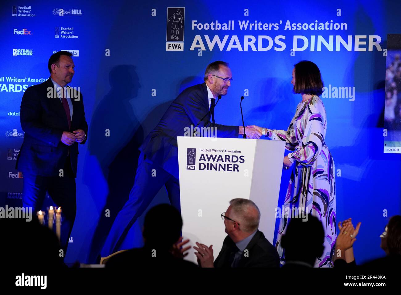 Kaat Vanderheyde (right) managing director of Brand and Sponsorship at ...