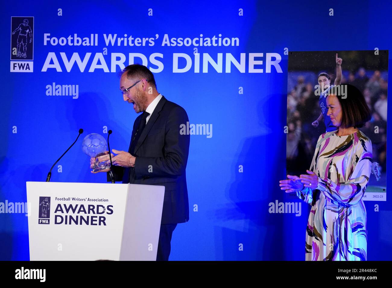 Kaat Vanderheyde (right) managing director of Brand and Sponsorship at ...