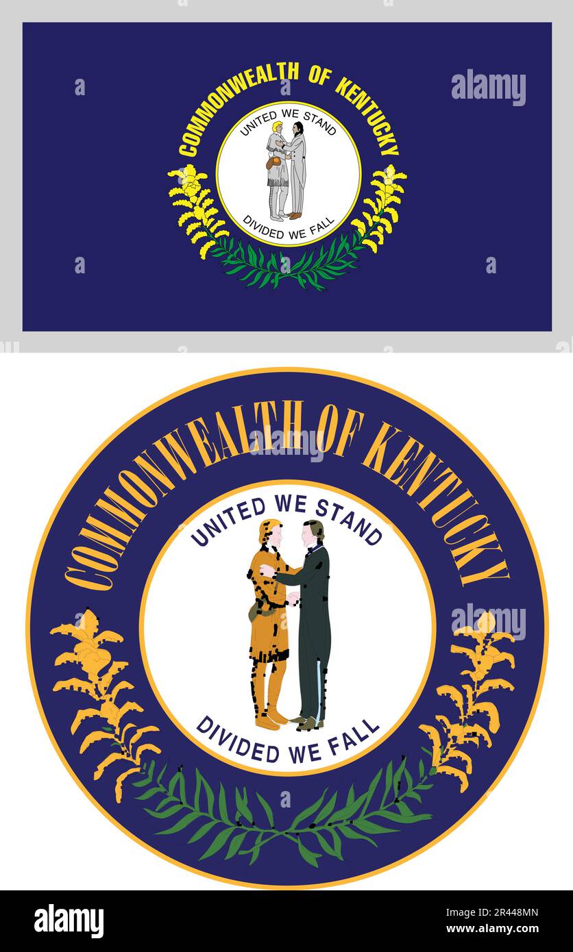 State Of Kentucky Flag