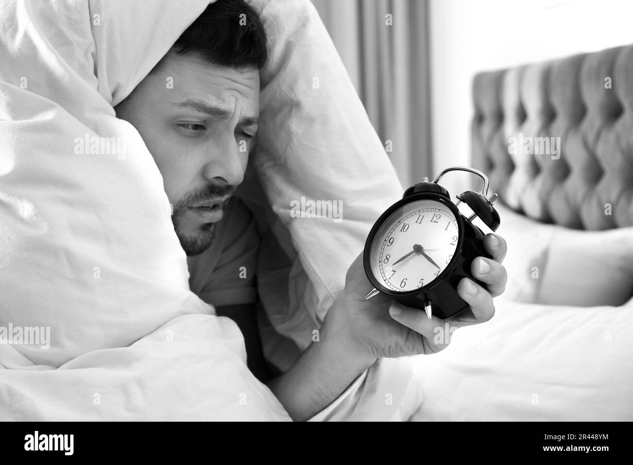 Sleepy awakening Black and White Stock Photos & Images - Alamy