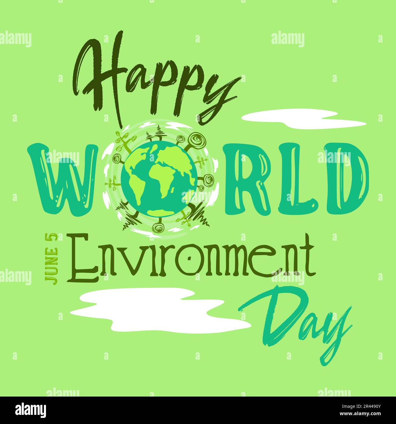World environment day, Earth day, save the planet concept. Green Eco ...