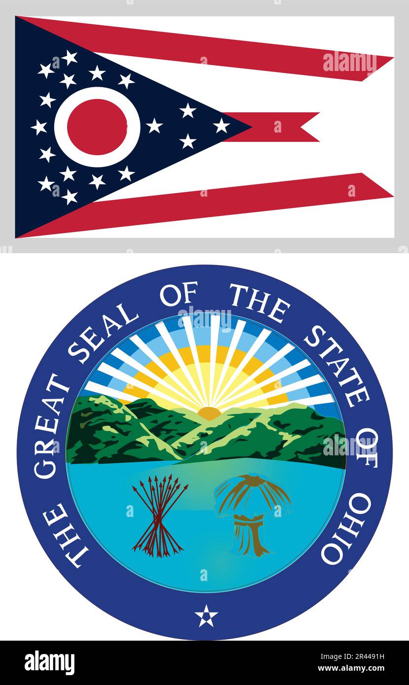 Ohio state vector vectors hi-res stock photography and images - Alamy