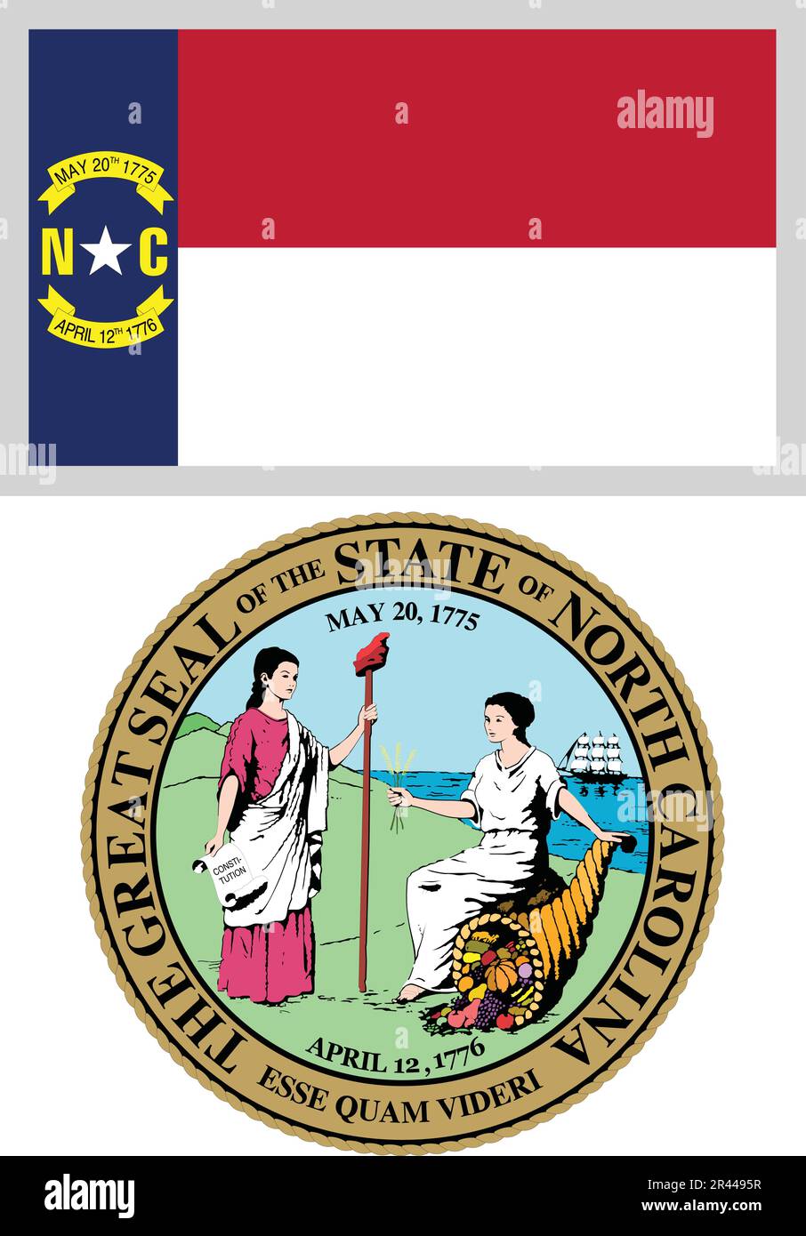 North carolina state government Stock Vector Images - Alamy