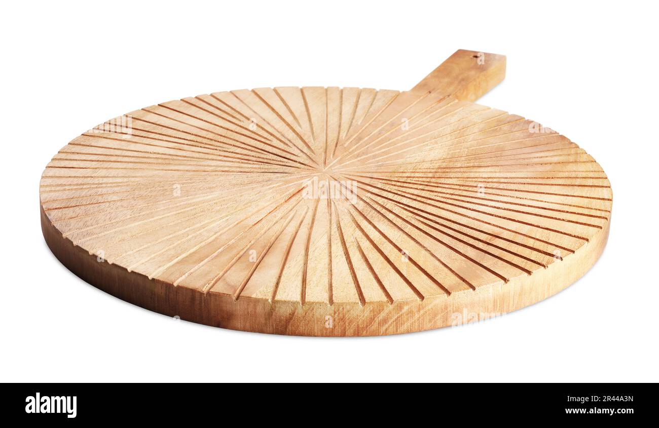 Beautiful wooden board cutting Cut Out Stock Images & Pictures - Alamy
