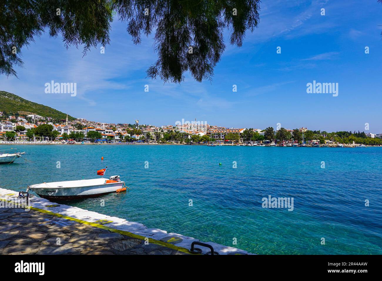 Sunny weather at the popular Turkish holiday destination of Datca ...
