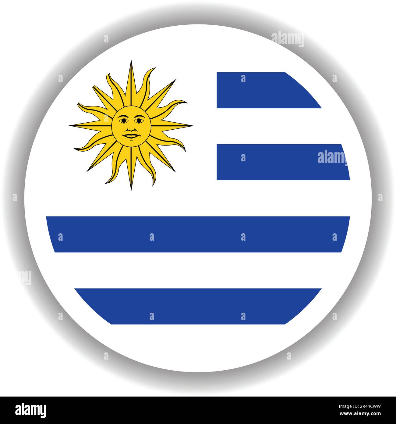United states uruguay flag Stock Vector Images - Alamy