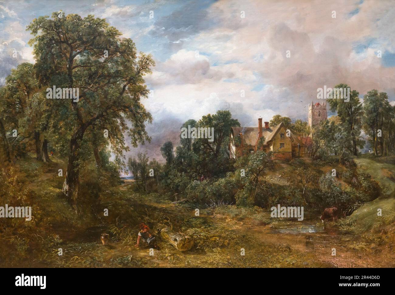 The Glebe Farm, John Constable, circa 1830 Stock Photo - Alamy