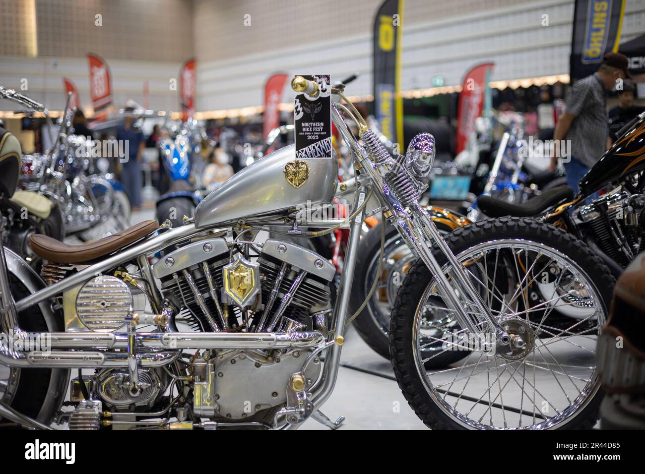 Harley Davidson Custom build Contest and Exhibition Chopper Motocycle ...
