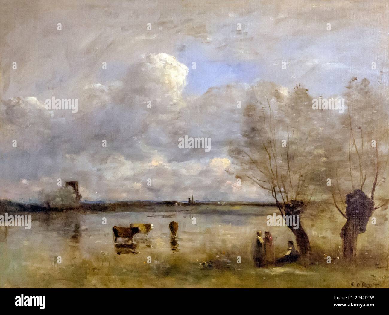 Noonday, Camille Corot, 1860's, Isabella Stewart Gardner Museum, Boston ...