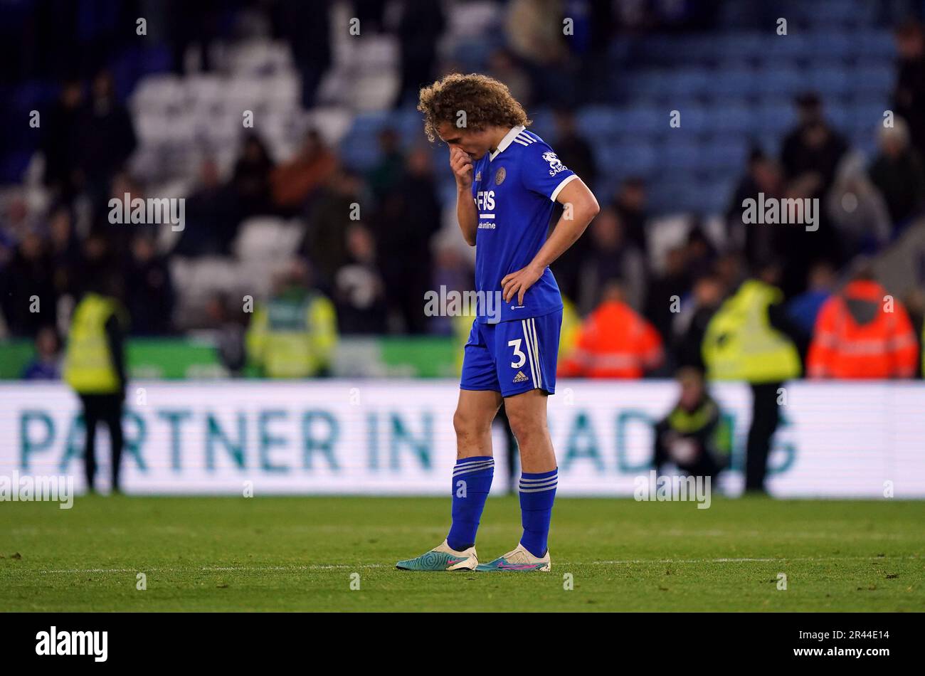 File photo dated 15-05-2023 of Leicester City's Wout Faes, who scored 2 ...