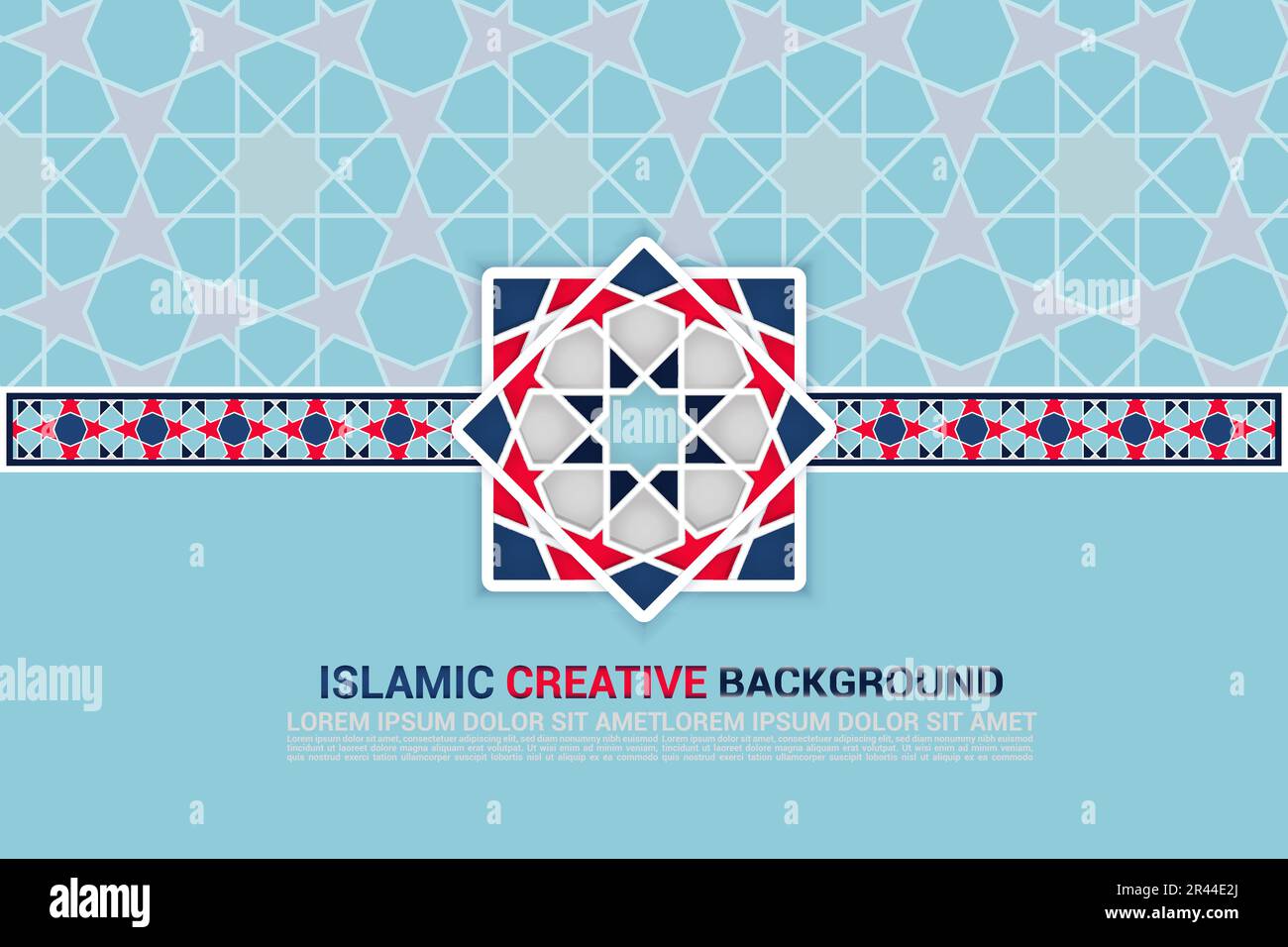 Islamic Art Geometric Patterns, Arabesque design decorative collection ...