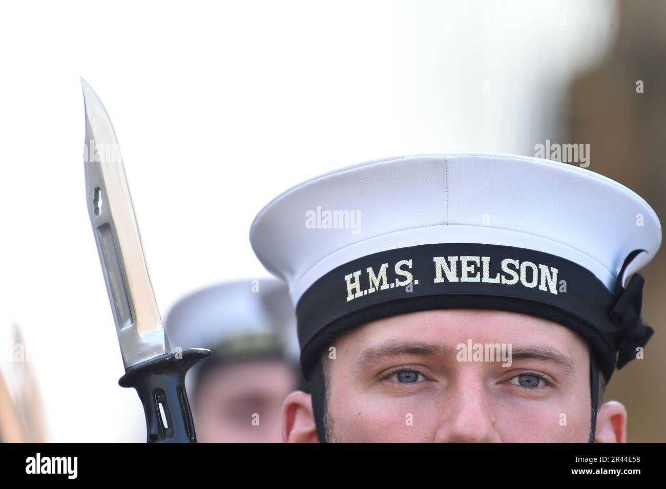 Members of the Royal Navy at the new national memorial and Garden of ...