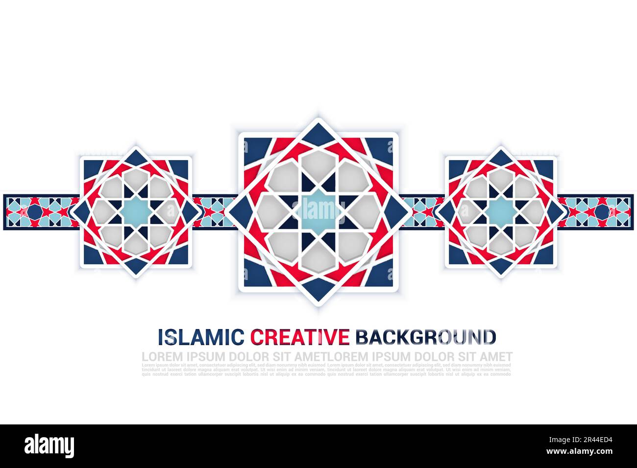 Islamic Art Geometric Patterns, Arabesque design decorative collection ...