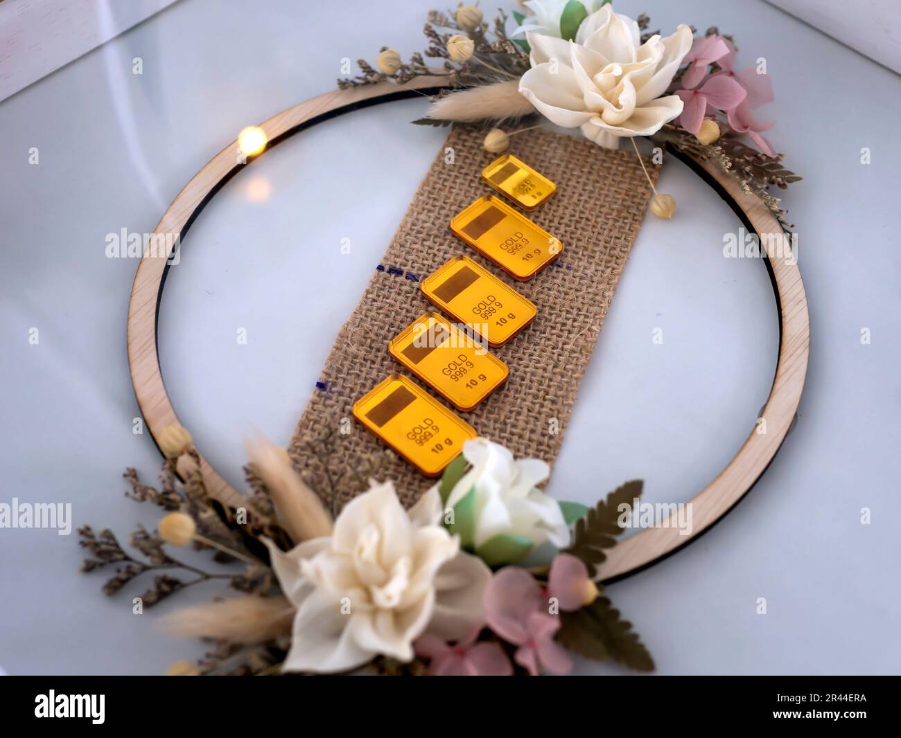 Mahar Pengantin, pure gold for the bride price in Yogyakarta, Indonesia ...