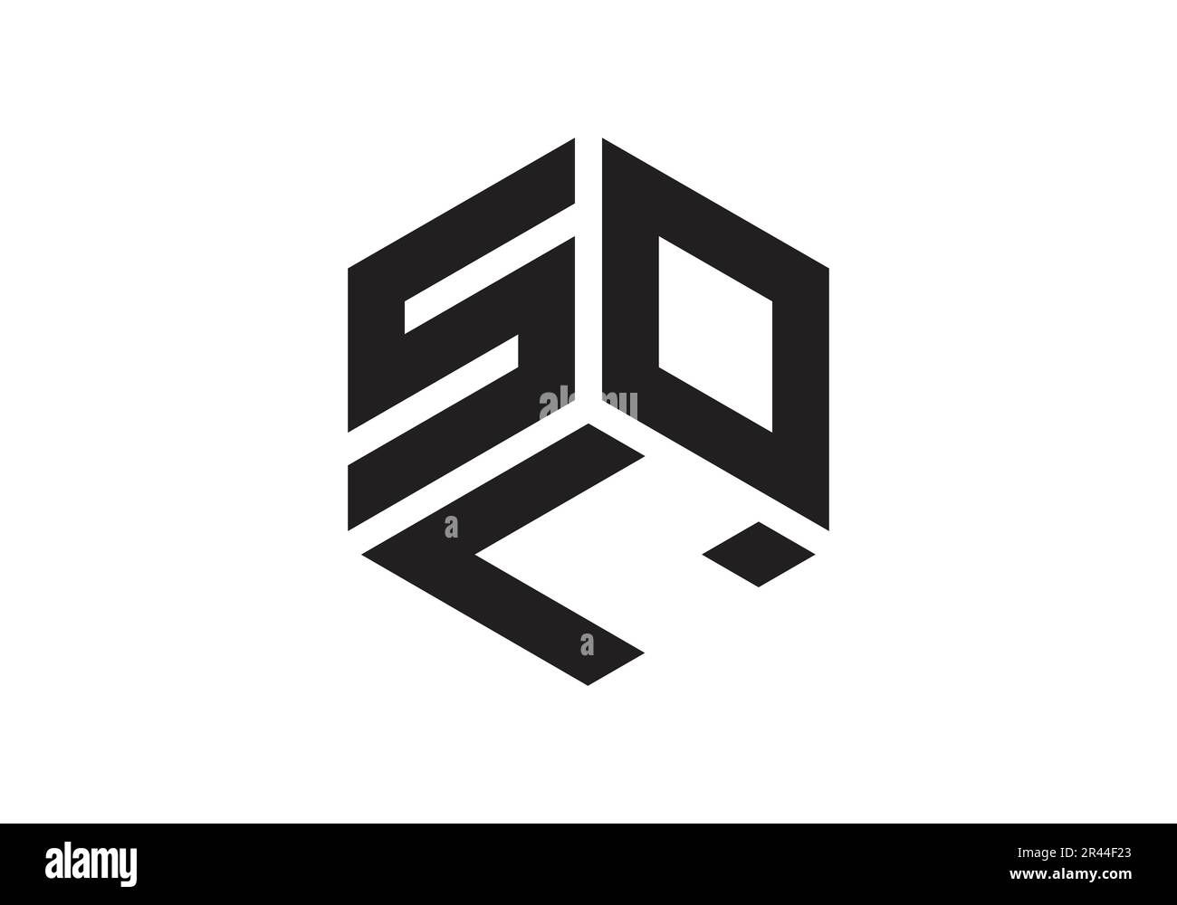 SOL Initial Monogram Letter sol Logo Design Vector Template l s o Cube ...