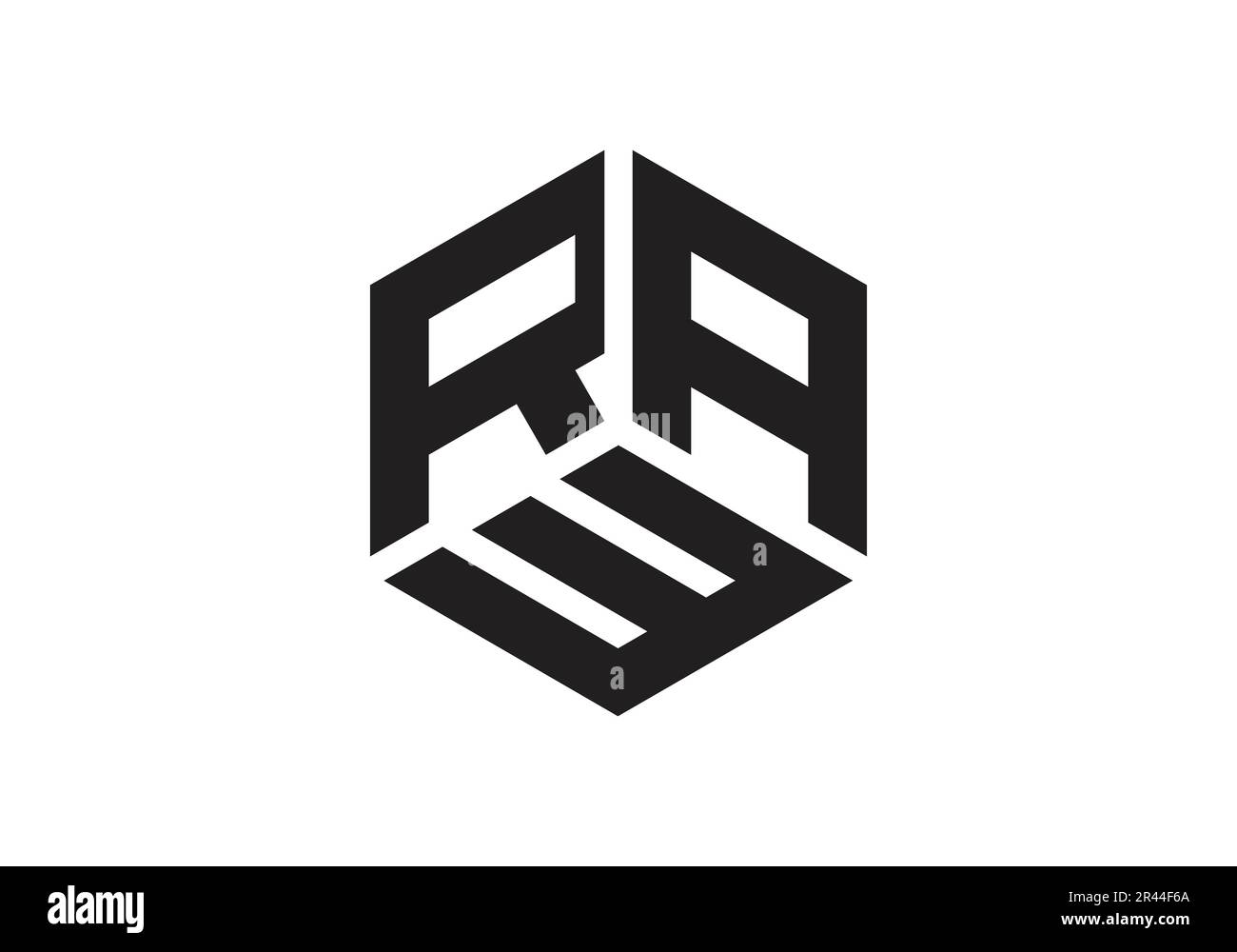 RAE Initial Monogram Letter rae Logo Design Vector Template r a e Cube ...