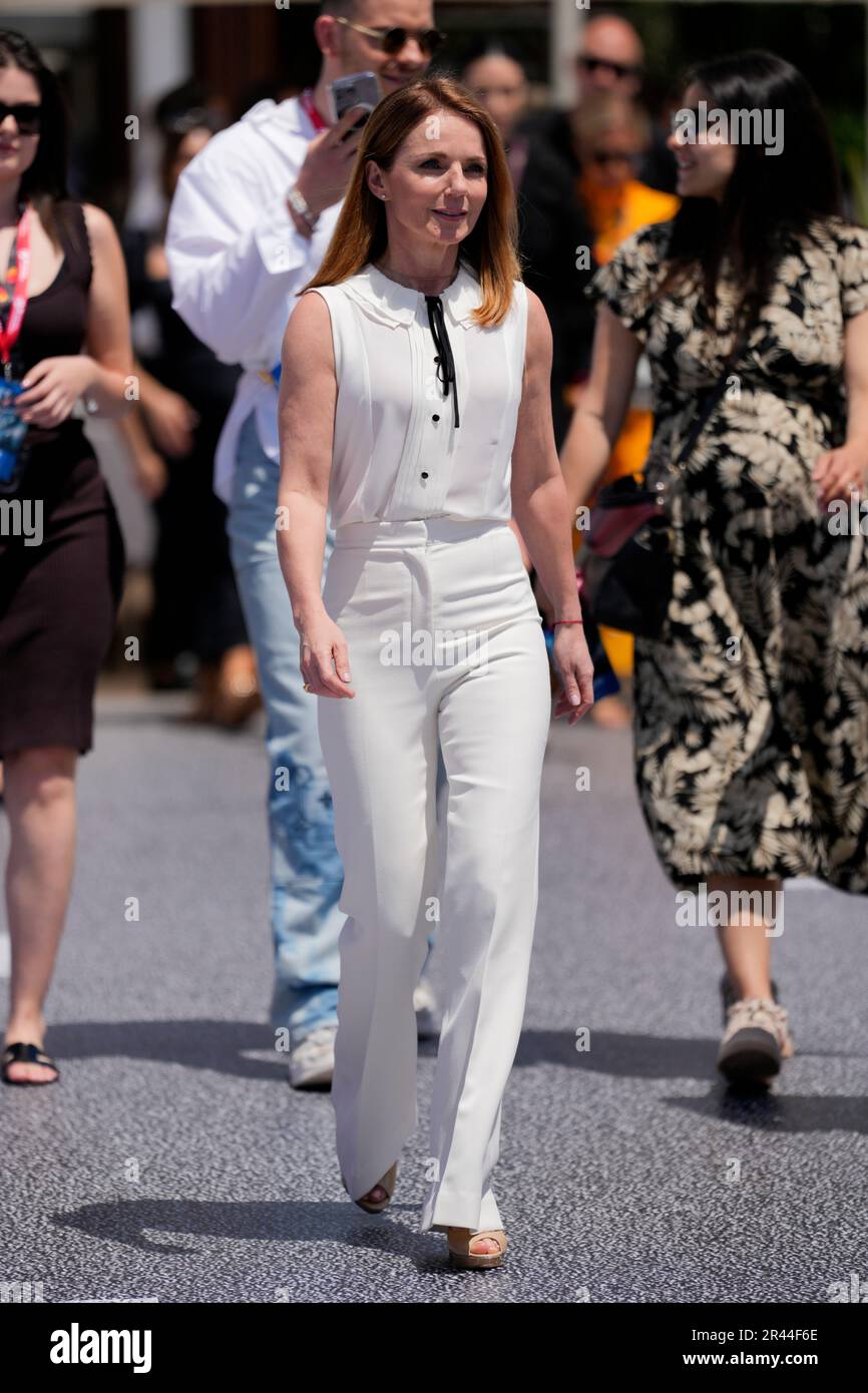 Geri Halliwell arrives at the photo call for the film 'Gran Turismo' at ...