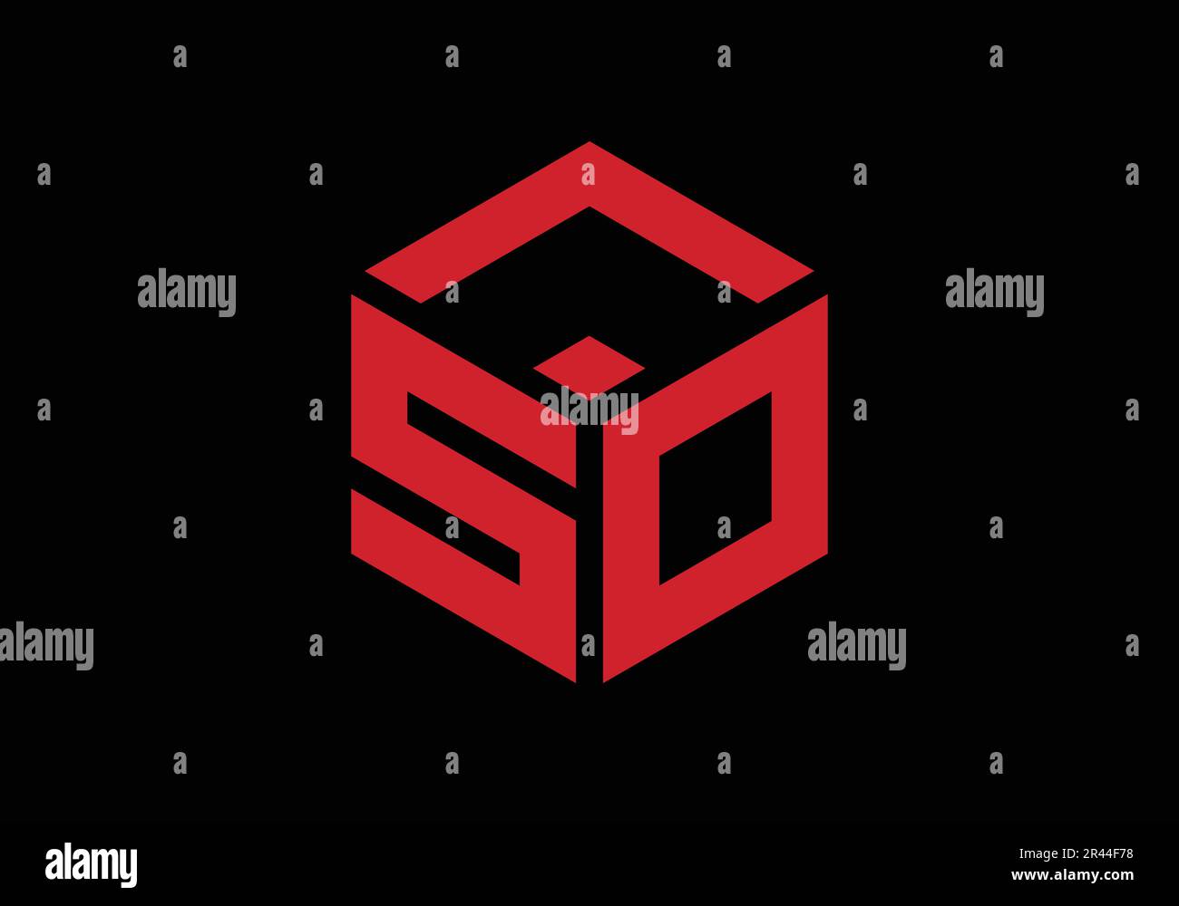 SOL Initial Monogram Letter sol Logo Design Vector Template l s o Cube ...