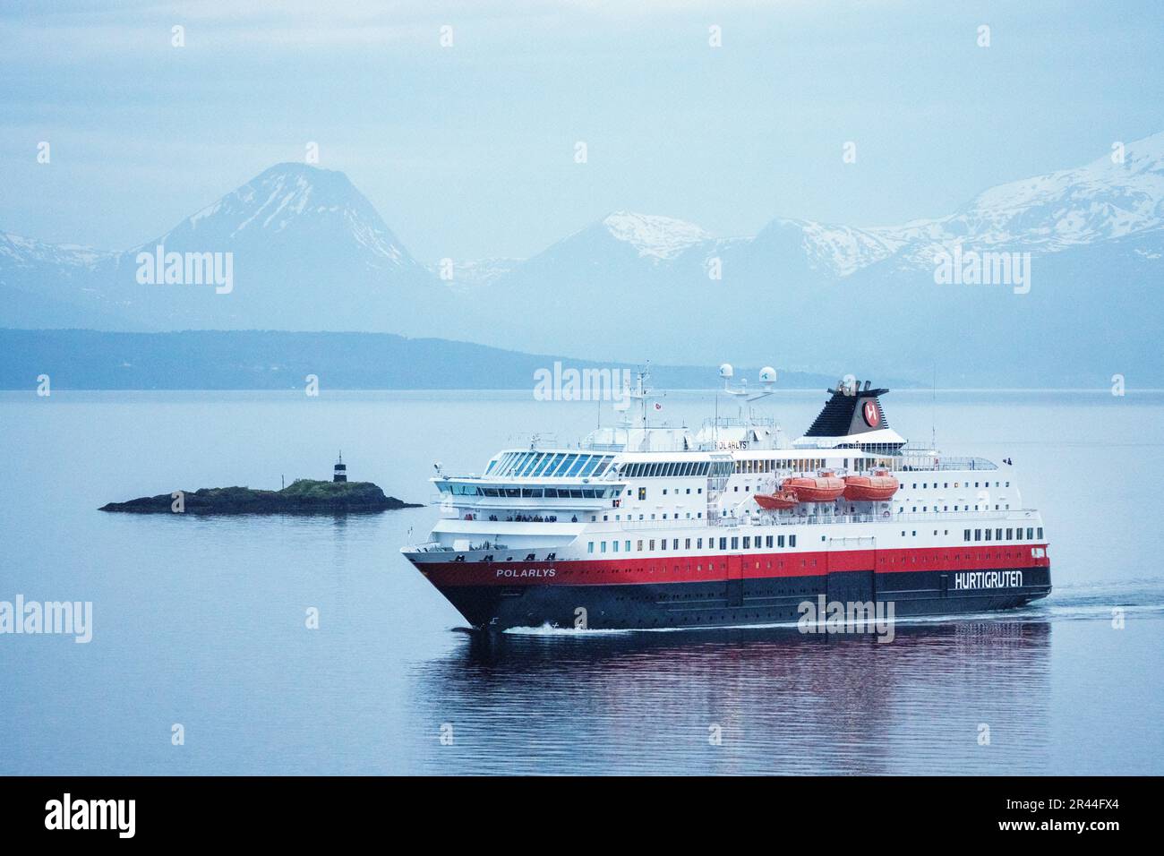 MOLDE 20230521.The cruise ship Hurtigruten Polar Light on the ...