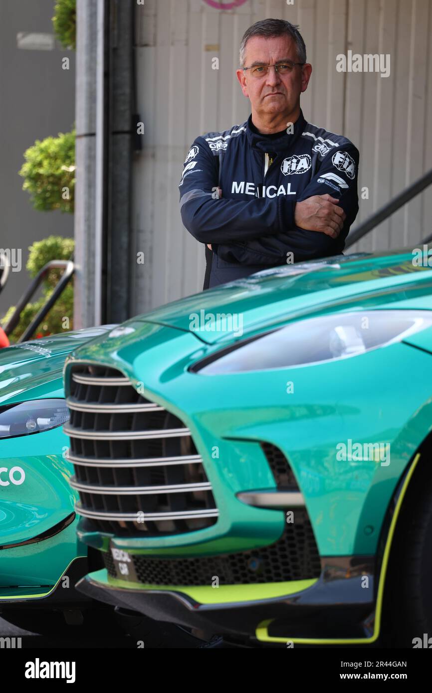 Monaco, Monte Carlo. 26th May, 2023. Dr Ian Roberts (GBR) FIA Doctor ...