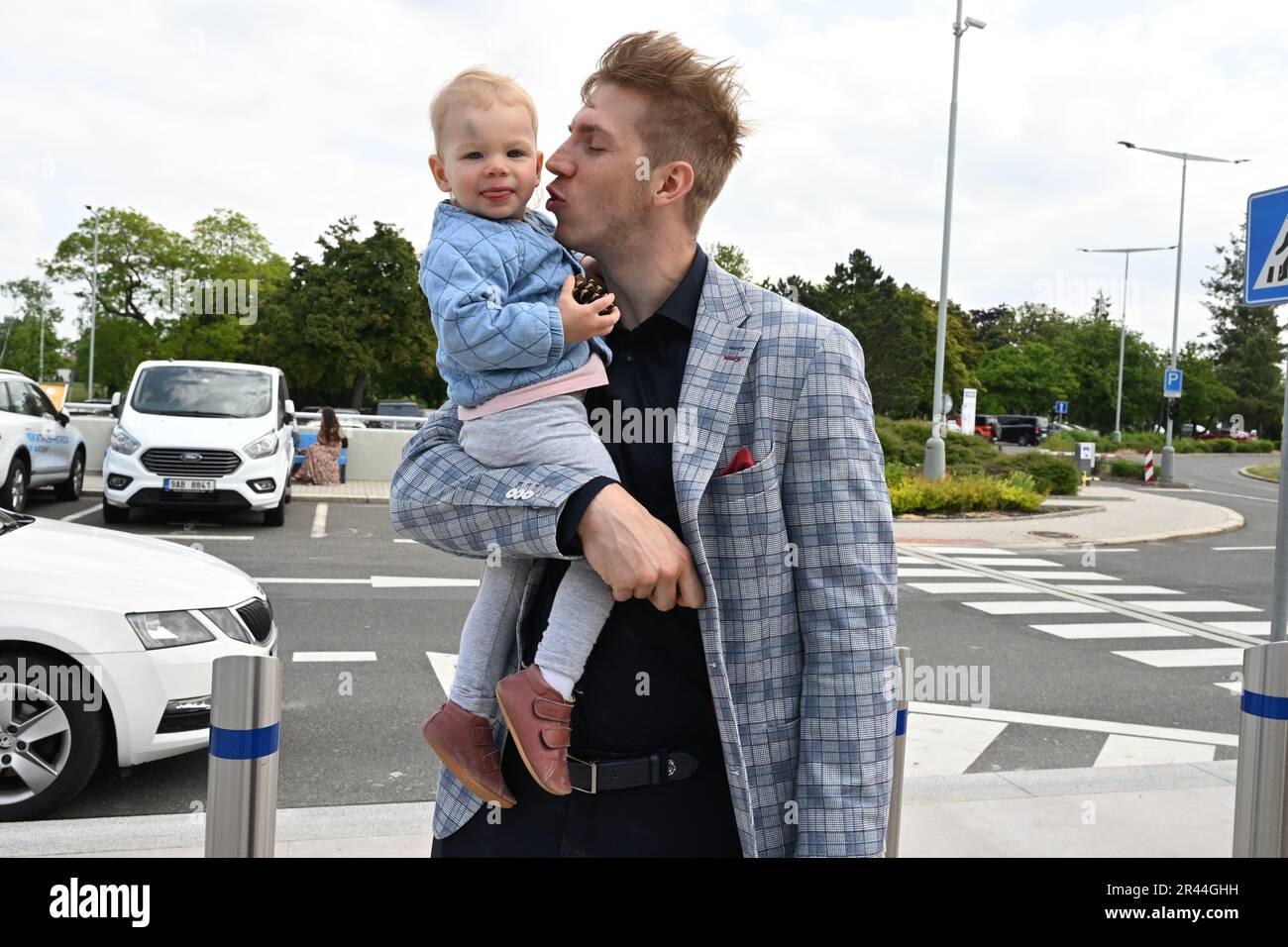 Prague, Czech Republic. 26th May, 2023. Arrival of the Czech national ...