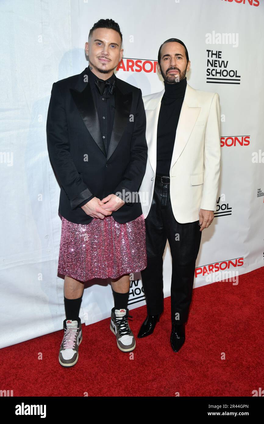 Charly Defrancesco and Marc Jacobs Stock Photo - Alamy