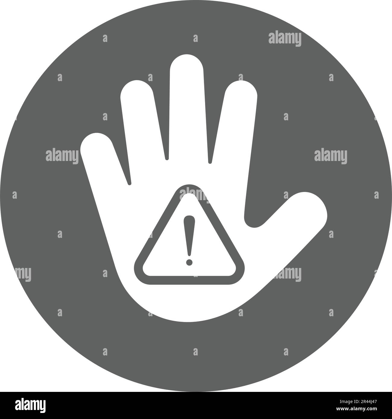 Disclaimer icon Cut Out Stock Images & Pictures - Alamy