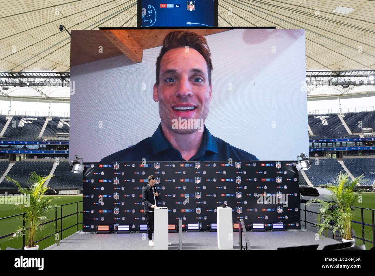 Frankfurt Am Main, Germany. 26th May, 2023. Presenter Jan Köppen ...