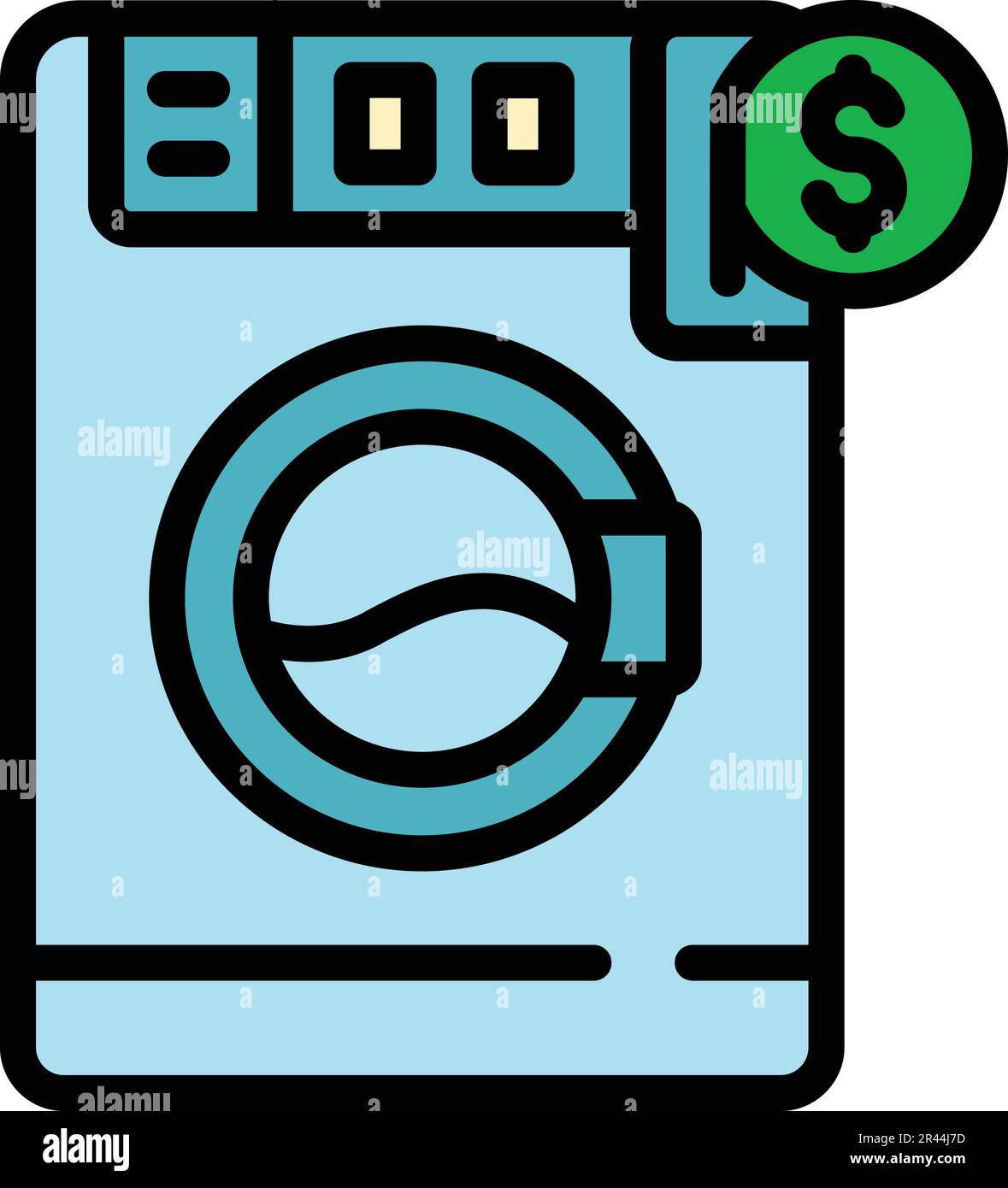 Money laundering washing machine icon hi-res stock photography and ...