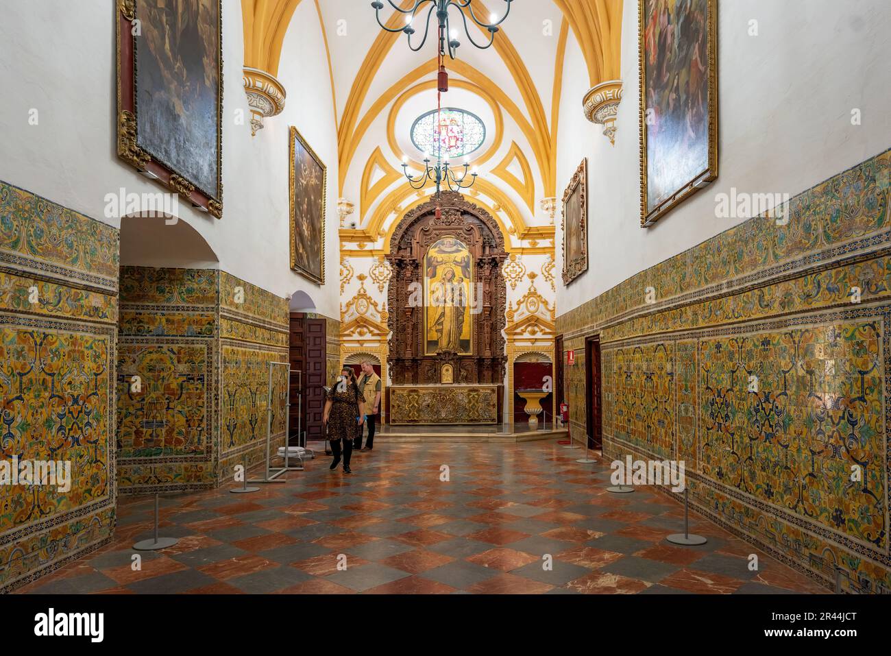 Chapel of the Gothic Palace (Capilla del Palacio Gotico) at Alcazar ...