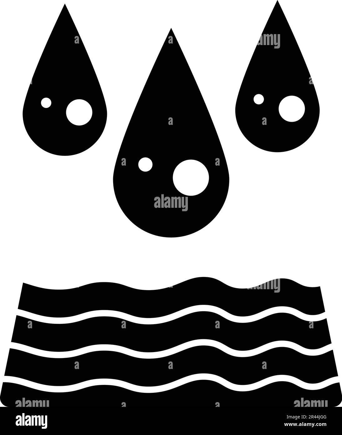 Absorbent, absorbing, drops icon design using in commercial purposes ...