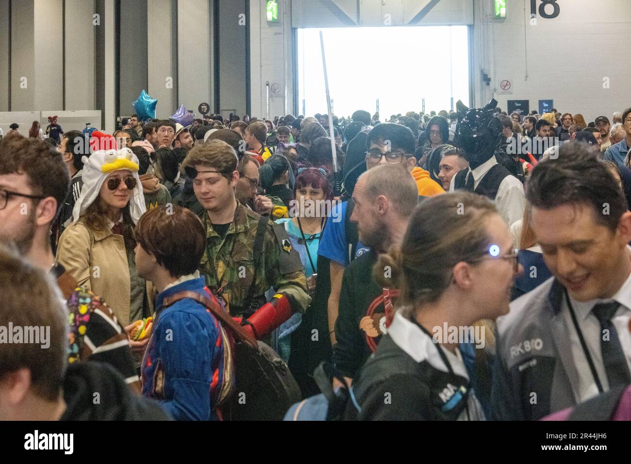 London, UK. 26th May, 2023. MCM Comic Con Excel Centre London an epic ...