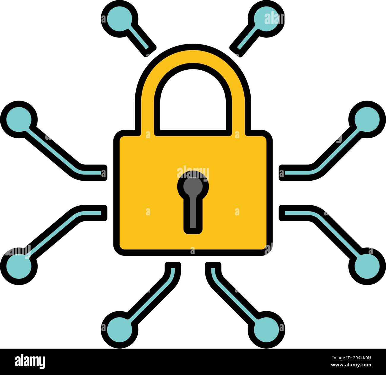 Printed key Stock Vector Images - Alamy