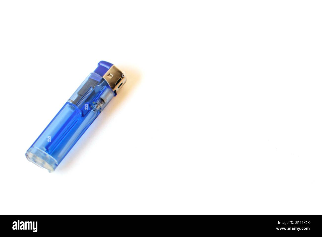 Close up gas lighter fuel on a white background Stock Photo - Alamy