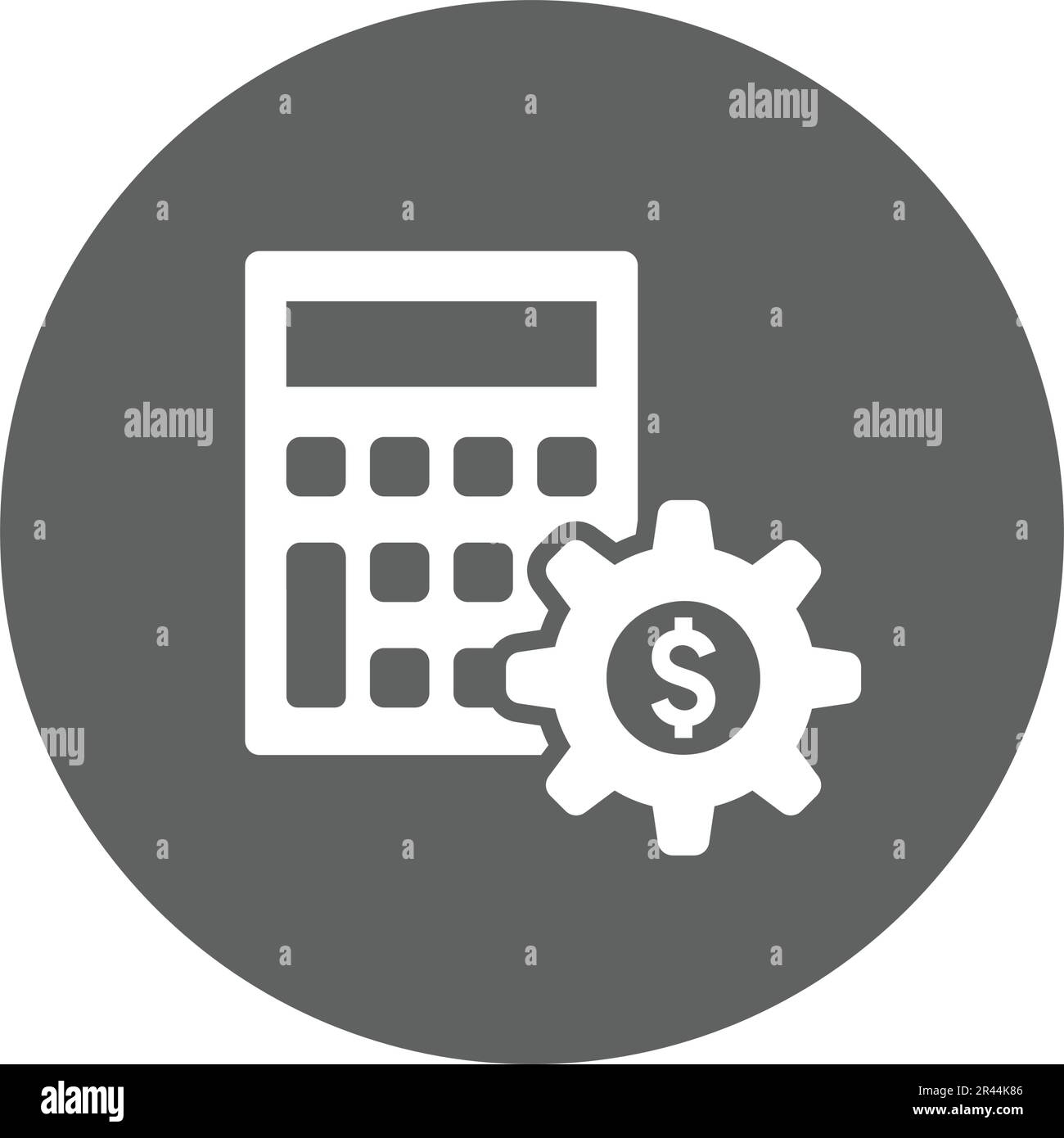 Budgeting icon Cut Out Stock Images & Pictures - Alamy