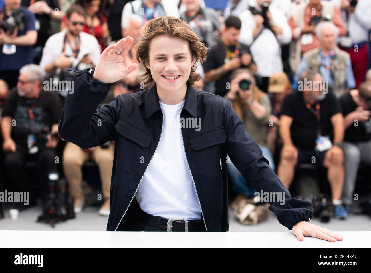 Cannes, France. 26th May, 2023. Felix Lefebvre attending the Rien A ...