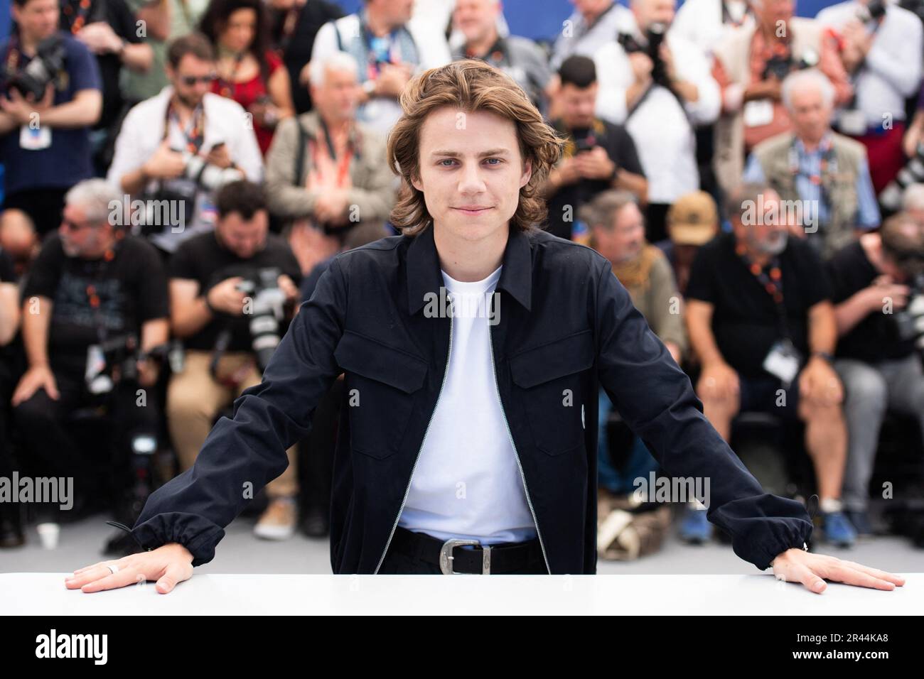 Cannes, France. 26th May, 2023. Felix Lefebvre attending the Rien A ...