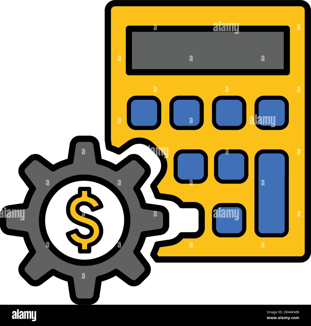 Budgeting icon Cut Out Stock Images & Pictures - Alamy