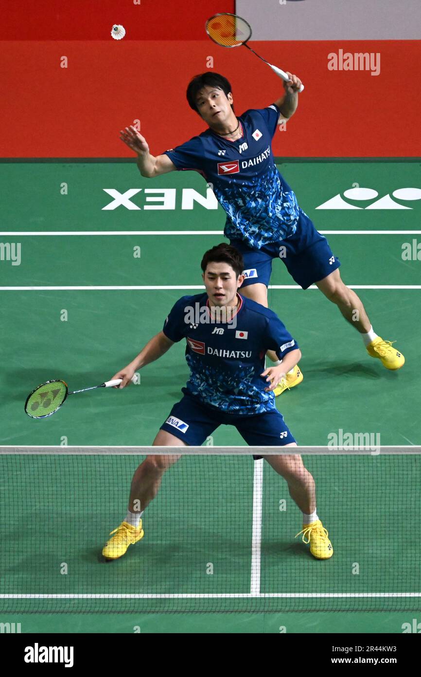 Kuala Lumpur, Malaysia. 26th May, 2023. Japan's Hoki Takuro/Kobayashi ...