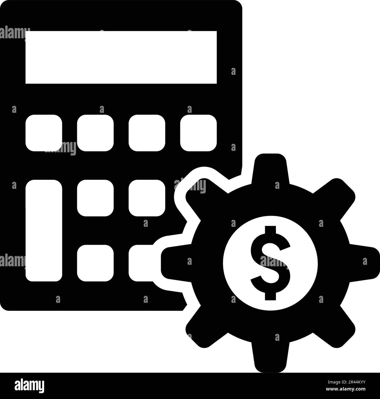 Budgeting icon Cut Out Stock Images & Pictures - Alamy