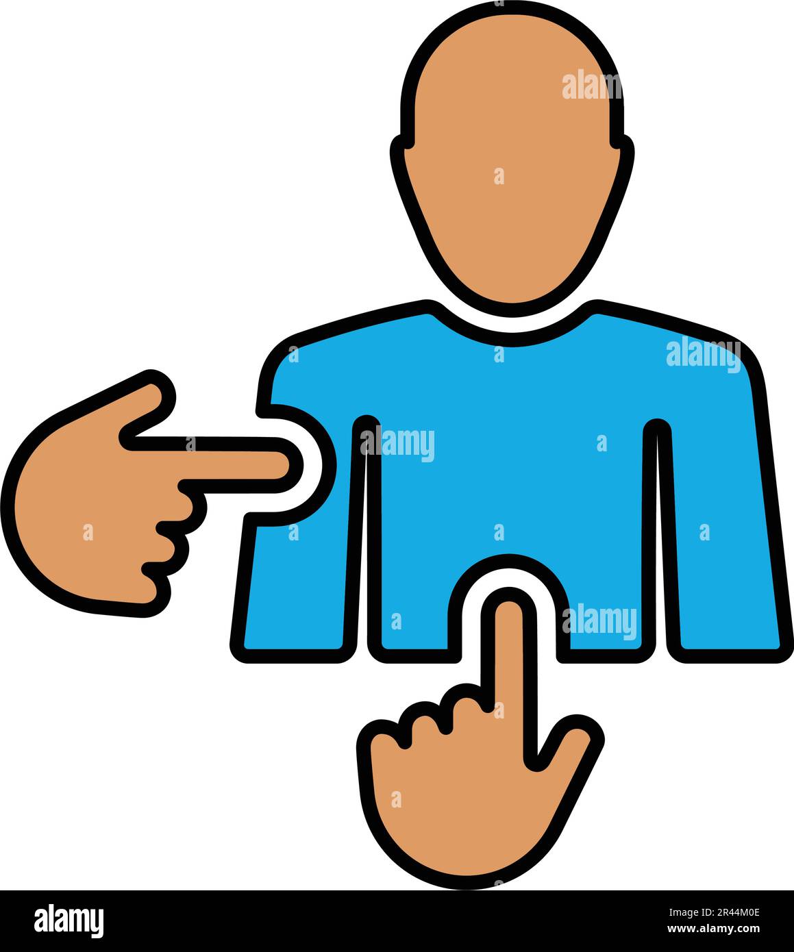 Accused silhouette hi-res stock photography and images - Alamy