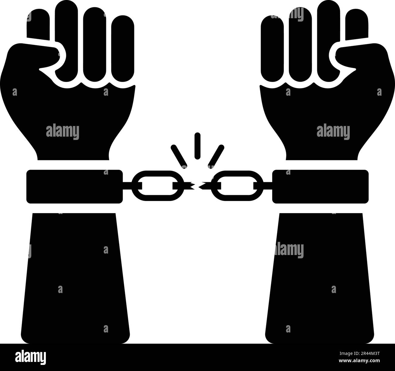 Arrest and Handcuffs icon is use in designing and developing websites ...