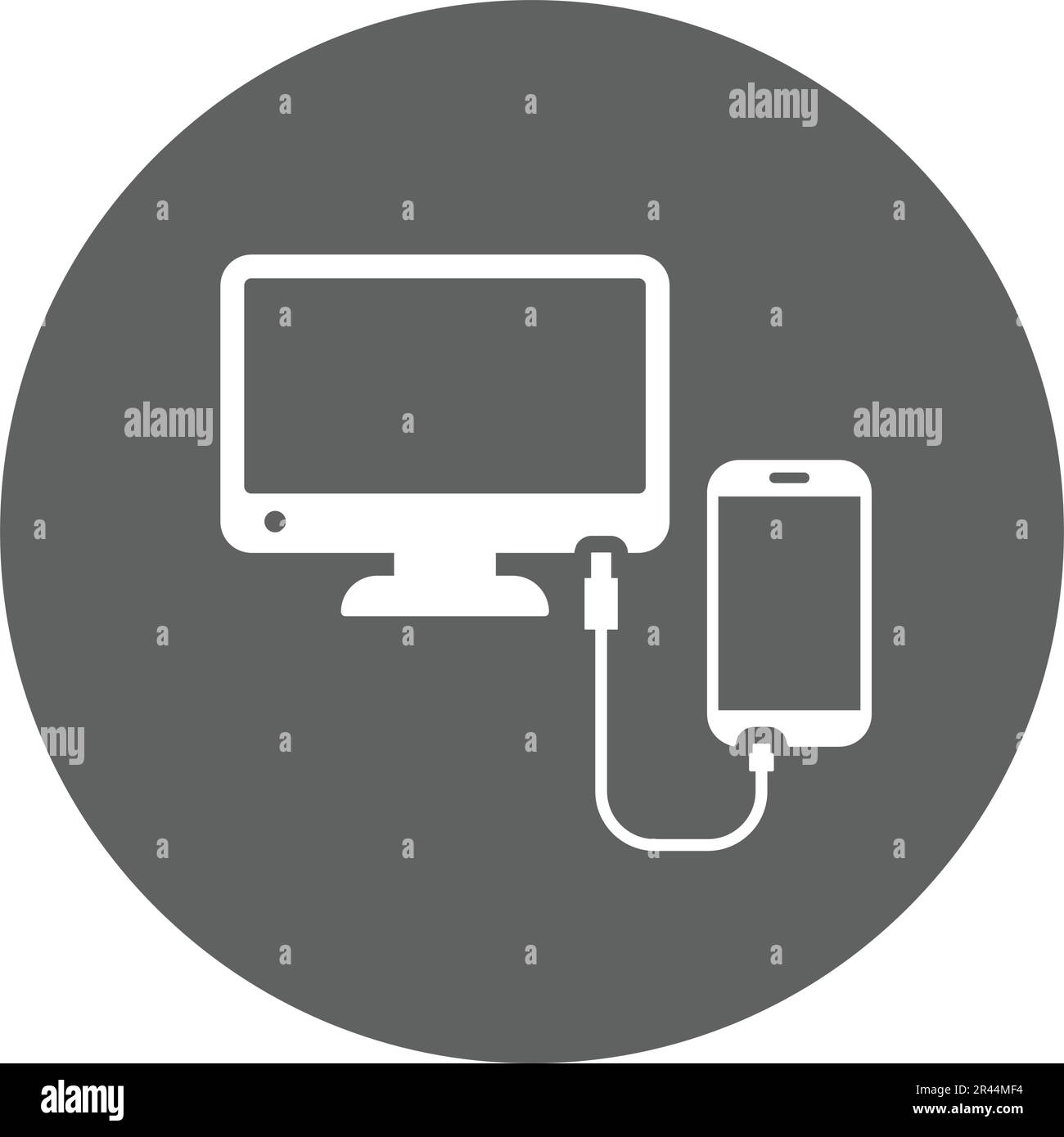 Mobile wire Black and White Stock Photos & Images - Alamy