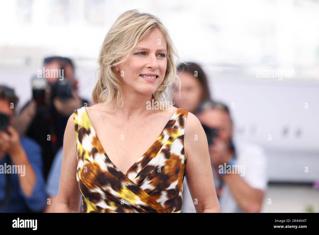 Cannes, France. 26th May, 2023. Karin Viard attending the Une Nuit ...