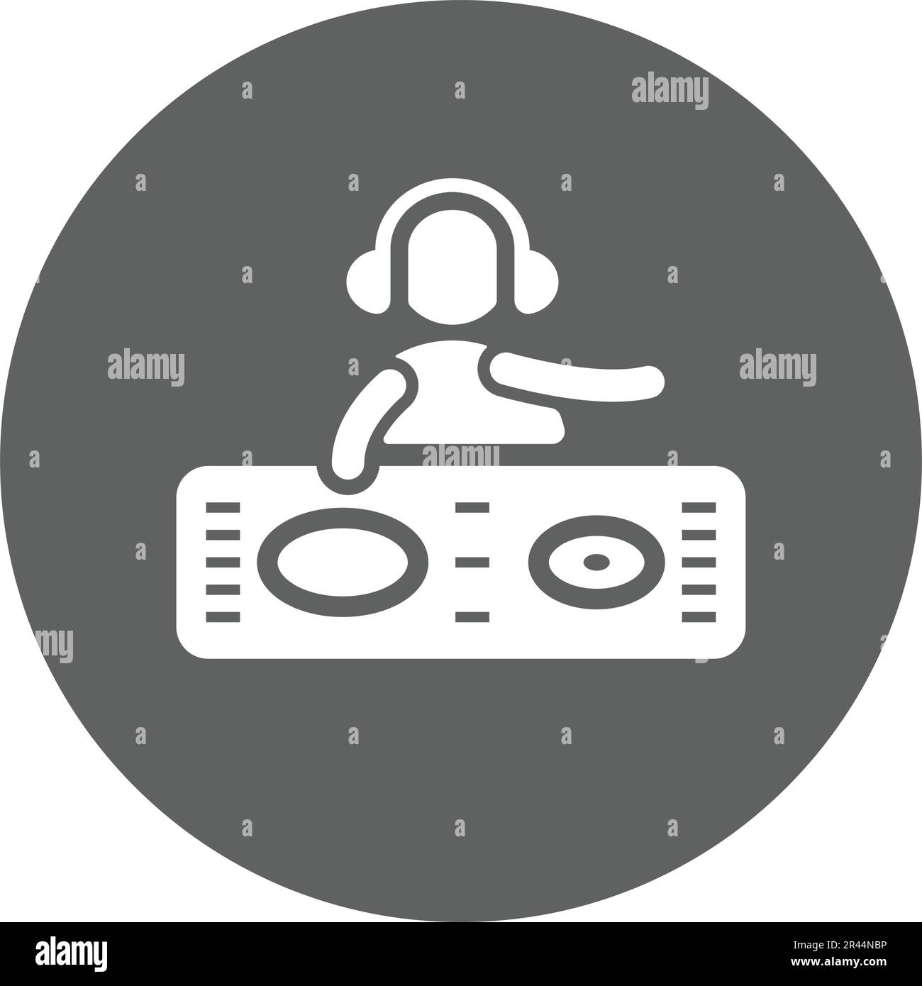 Dj icon hi-res stock photography and images - Alamy
