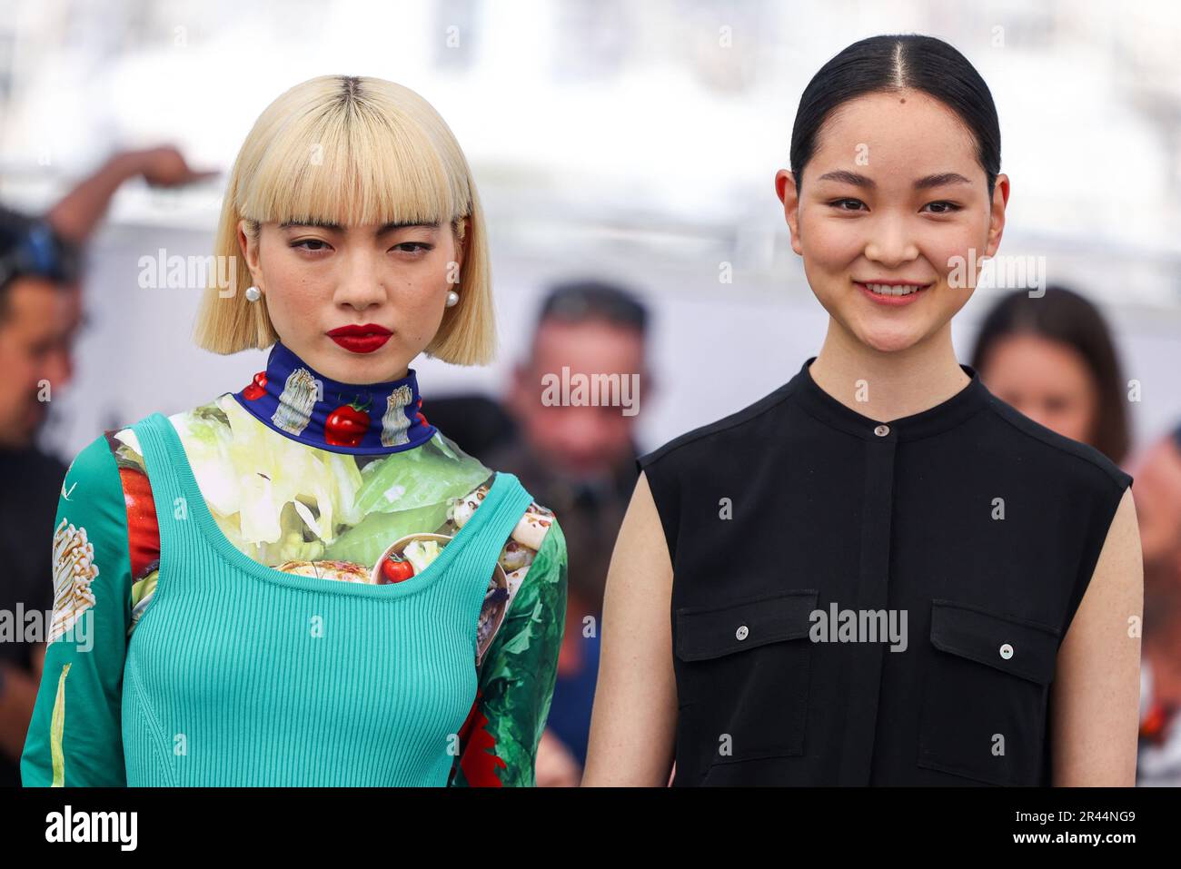 Cannes, France. 26th May, 2023. Aoi Yamada and Arisa Nakano attending ...