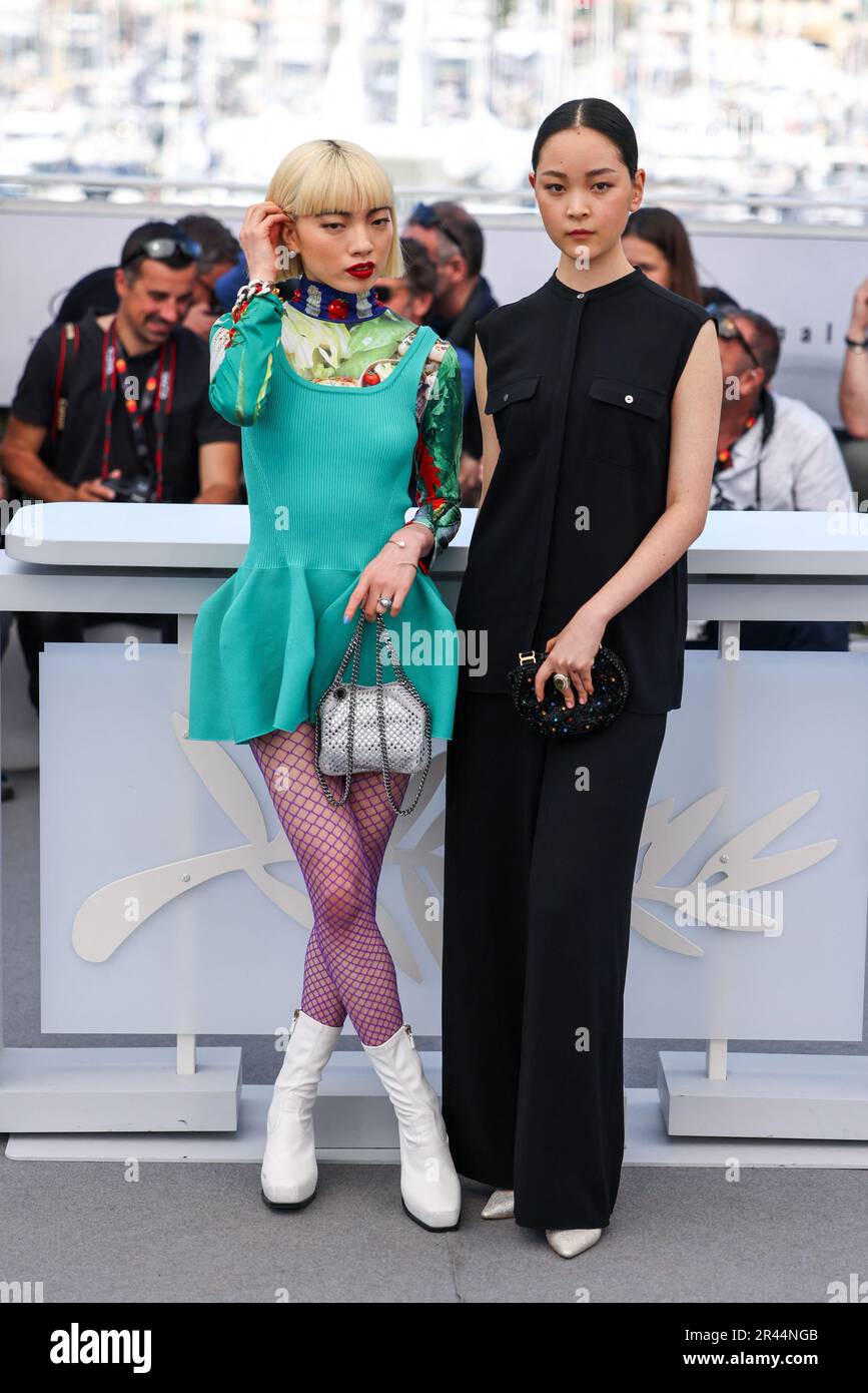 Cannes, France. 26th May, 2023. Aoi Yamada and Arisa Nakano attending ...