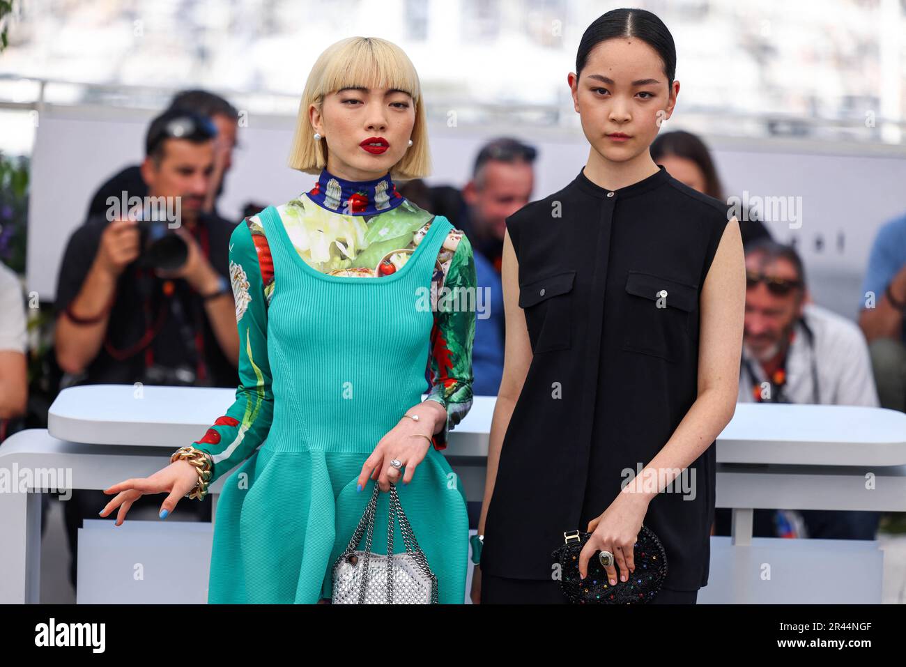Cannes, France. 26th May, 2023. Aoi Yamada and Arisa Nakano attending ...
